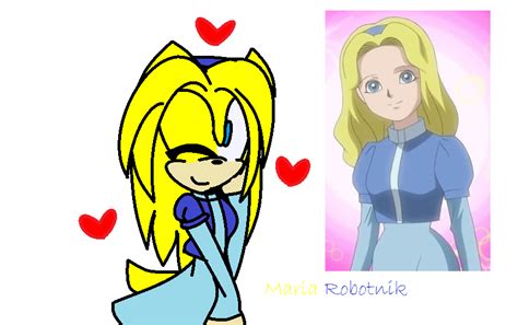 Maria Robotnik The Hedgehog By Jennifertb On Deviantart