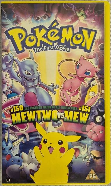 Pokemon The First Movie Vhssh 2000 £500 Picclick Uk