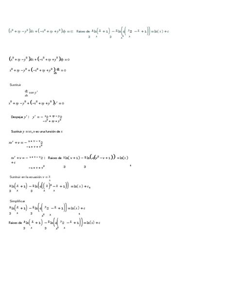 x 2 xy y 2 dx x 2 xy y 2 dy 0 c pdf análisis matemático