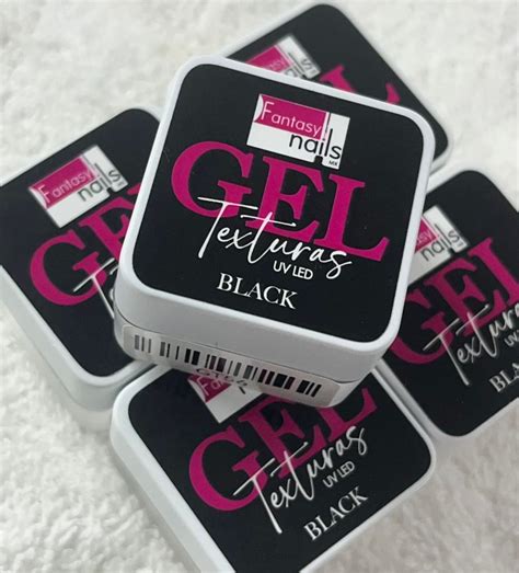 Gel Textura Black Fantasy Nails Productos Para Uñas