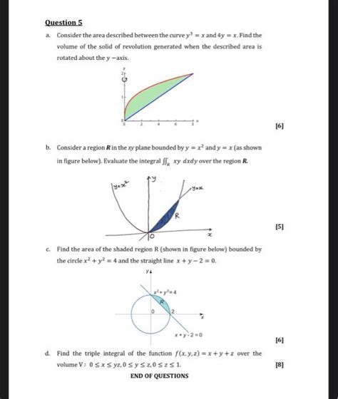 solved a consider the area described between the curve y3 x