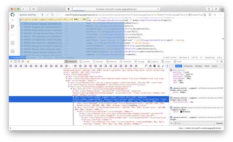 Scm Input Suggest Widget Is Behind Editor · Issue 109221 · Microsoft