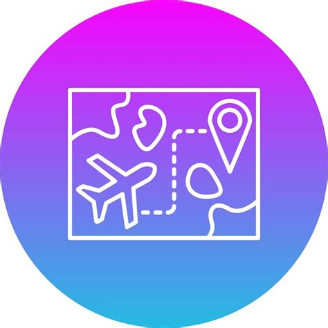 Premium Vector Route Icon