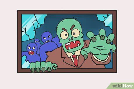 Ways To Draw Zombies WikiHow