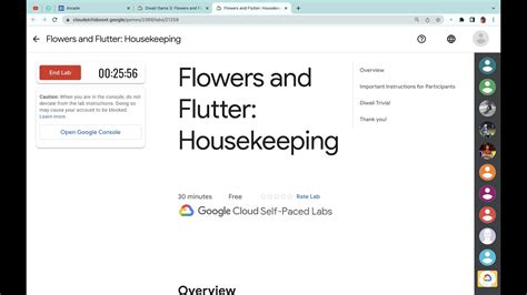 Flowers And Flutter Housekeeping Qwiklabs Cloudwalidiwali Youtube