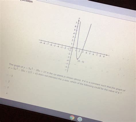 solved destion 3 the graph of plane is shown above if k is a