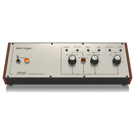 Behringer Spring Reverberation 646 Spring Reverb Module At Gear4music