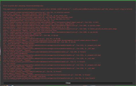 Pytorch Error Rcomfyui