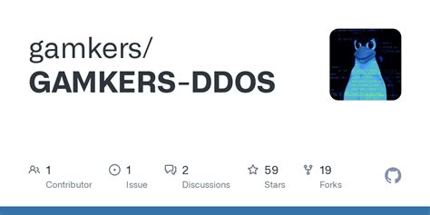 gamkers ddos readme md at main · gamkers gamkers ddos · github