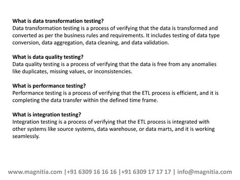 Top 20 Etl Testing Interview Questions And Answers In 2023pptx