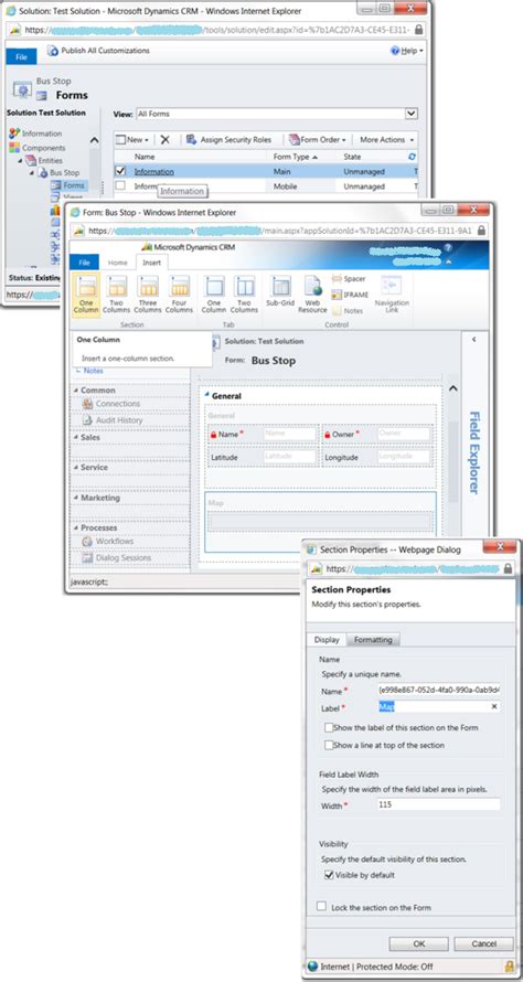 NET FOLLOWER Dynamics CRM How To Add A Map To An Entity Form