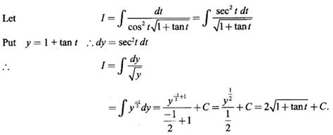 Indefinite Integral Worked Examples Exercise With Answers Integral Calculus