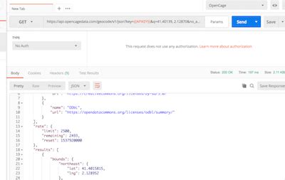Opencage Geocoding Api Postman Tutorial