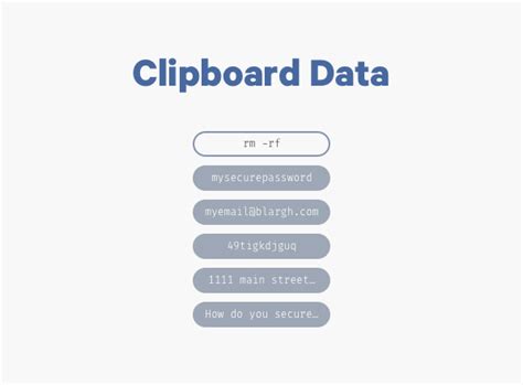 David East The Clipboard Api Crashcourse