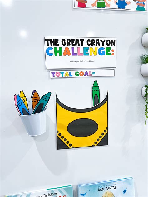Crayon Challenge Class Management Freebie Teach Create Motivate