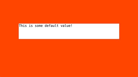 TEXTAREA Default Value Cyber Bot Machines