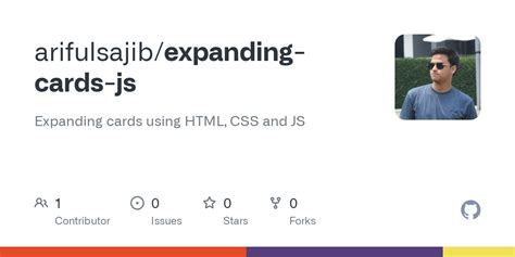 Github Arifulsajibexpanding Cards Js Expanding Cards Using Html