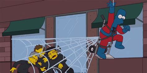 The Simpsons Once Turned Homer Into Spider Man