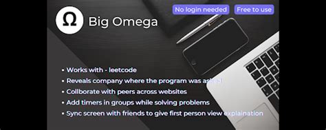 Big Ω Supercharge Your Leetcode Programming Experience