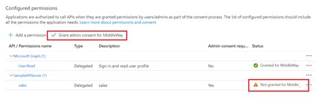 Middleway Oauth Authorization Code With Azure Ad