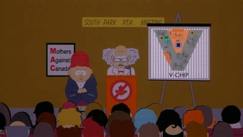 V Chip South Park Archives Cartman Stan Kenny Kyle
