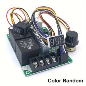A Adjustable Diy Dc Motor Speed Controller Led Digital Display Free Shipping Worldwide