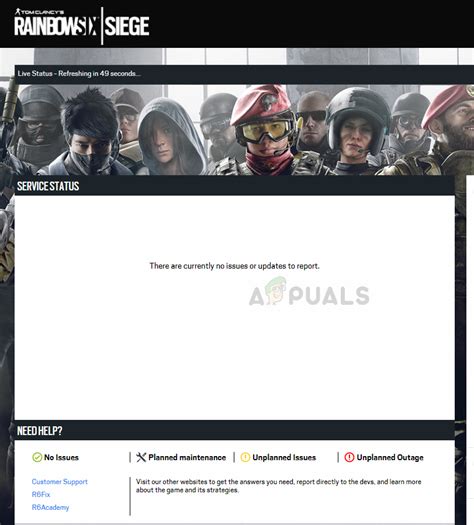 Fix Rainbow Six Siege Error Code X