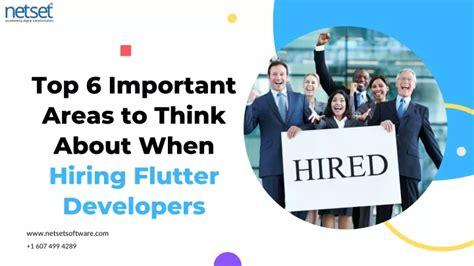 Ppt Top 6 Important Areas To Think About When Hiring Flutter