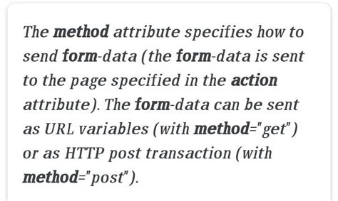 Tutorial For Method Attribute In Html For Php ScmGalaxy