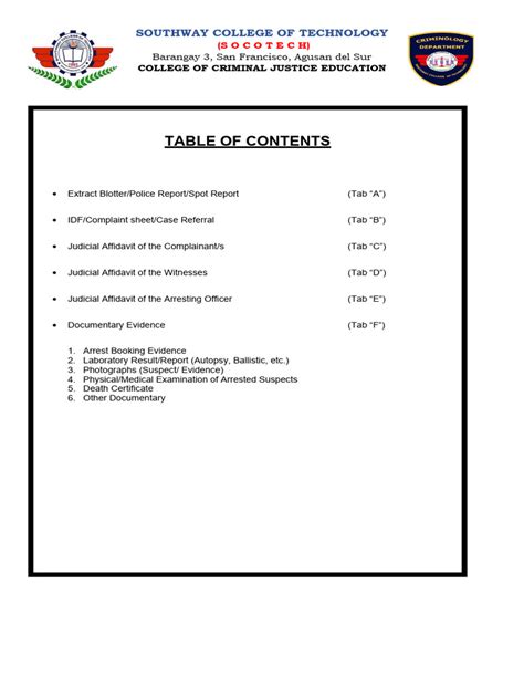 Case Folder Final Format Autosaved Pdf Affidavit Prosecutor