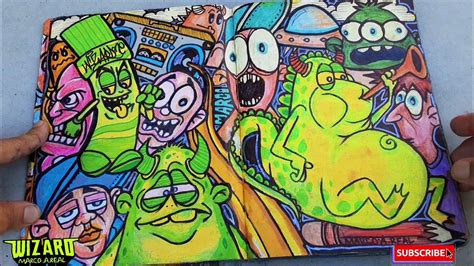 Graffiti Blackbook Tour Cholowiz13 Graffiti Characters Youtube