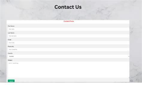 Make Responsive Contact Forms Using Html And Css By Maria Shakeel Fiverr
