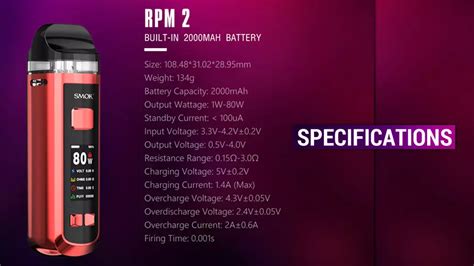 Smok RPM Pod Mod Kit W Black Note Smok RPM Pod Mod Kit W Black Note