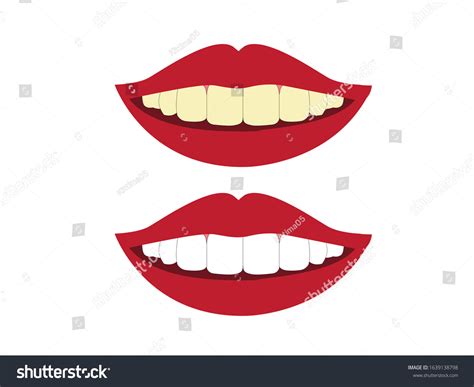 Yellow Cartoon Tooth