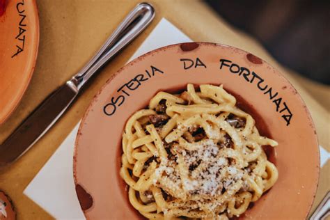 Homepage Osteria Da Fortunata