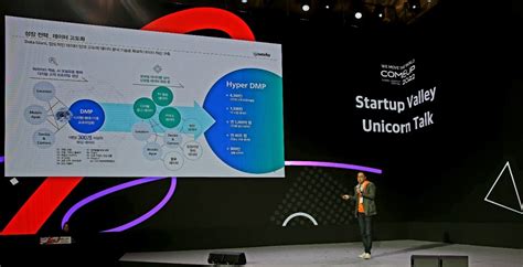 컴업2022 현장 유니콘 세션 나선 마국성 대표 디지털 전환 고객 데이터 통합이 핵심 플래텀