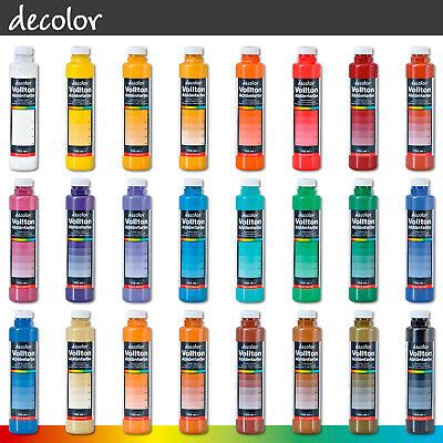 Decotric 750 Ml Decolor Abtönfarbe 24 Farben Zur Auswahl Ebay De
