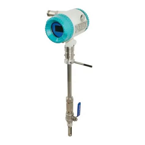 Air Mass Flow Meter Insert Lcd Display Thermal Gas Mass Flow Meters