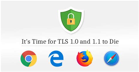谷歌、微软和苹果宣布2020年将禁用tls 1 0 1 1 旧版tls将推出历史舞台 版本