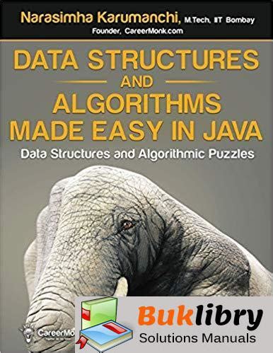 Solutions Manual Data Structures And Algorithms Made Easy In Java Data Structure And