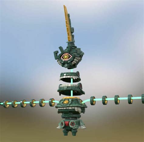 Archivo Stl Construir Un Homenaje De Totk・objeto Imprimible En 3d Para