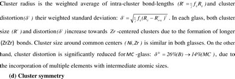Only Bond Lengths With Xafs Counterparts Are Shown Hetero Atomic Download Scientific Diagram