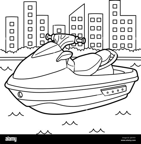 Jet Boat Coloring Pages Boat Covers For Rear Mounted Facing Tower