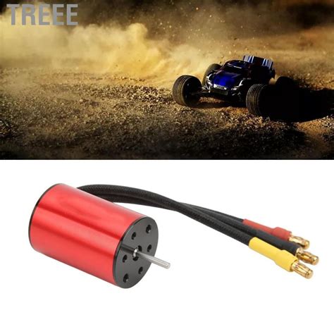 Treee 2435 มอเตอร์แบบไม่มีแปรง 4 เสาแรงบิดโรเตอร์กันน้ำที่แข็งแกร่ง