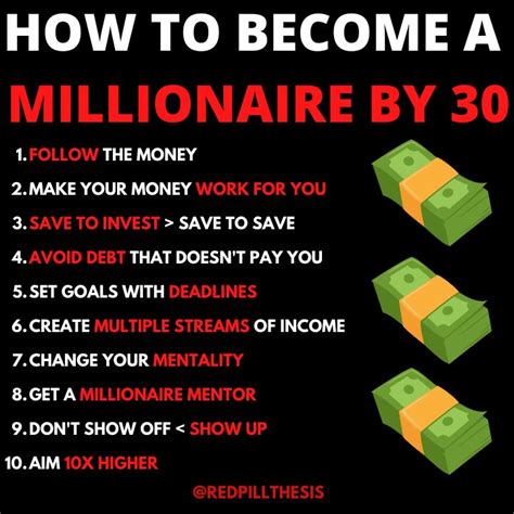 millionaire step by step in 2023 how to be rich how to get money