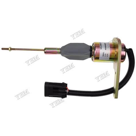 For Navistar Dt466 Dt466e Engine 12v Fuel Shutdown Solenoid Valve 1820