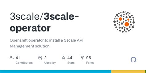 github 3scale 3scale operator openshift operator to install a 3scale