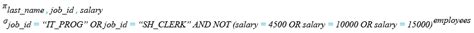 SQLite Exercise Display The Last Name Job And Salary For All Employees Whose Job Is That Of A