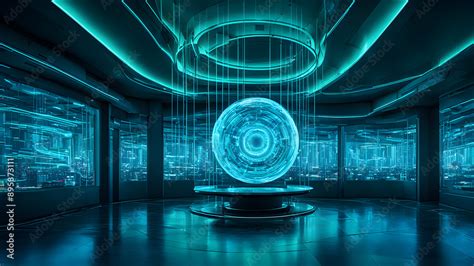 Artificial Intelligence CPU Or GPU Chips Circuit Boards Digitalization OpenAI And Nvidia