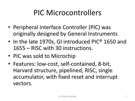 Ppt Microcontroller 3 Pic Powerpoint Presentation Free Download Id1578002